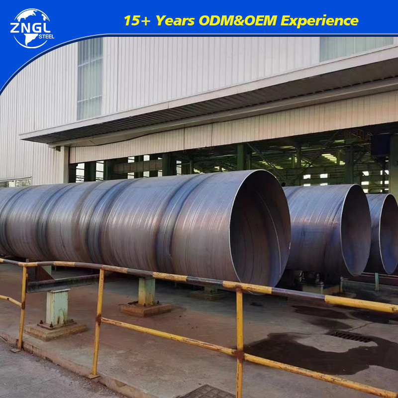 Technique ERW 36 Inch Large Diameter Galvanized Steel Spiral Corrugated ...