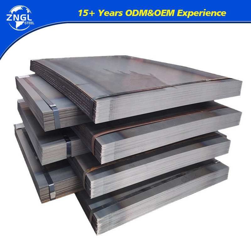 ASTM A36 Ss400 แผ่นเหล็กคาร์บอน A516 S355 แผ่นสําหรับเครื่องตัดเหล็กทั่วไป