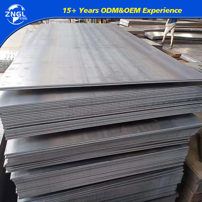 ASTM A36 Ss400 แผ่นเหล็กคาร์บอน A516 S355 แผ่นสําหรับเครื่องตัดเหล็กทั่วไป