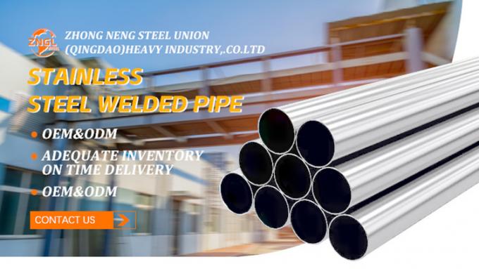 Welded Seamless 10mm Stainless Rod 304SS Inox Pipe 25mm